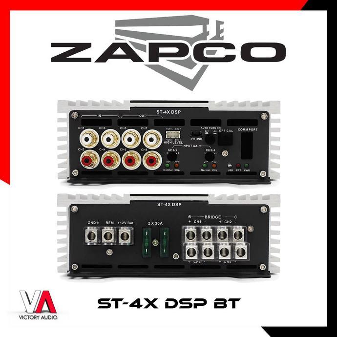 Jual Power Amplifier 4 Channel ZAPCO ST-4X DSP III Built in Processor ...