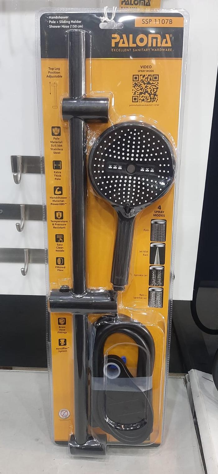 Jual PALOMA SSP 1107B Shower Set Tiang Handshower Mandi Head Hand ...