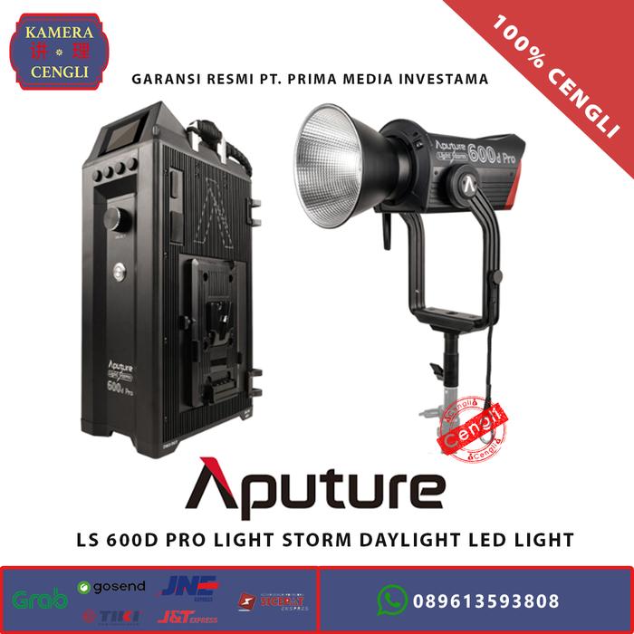 Jual Aputure LS 600d Pro Light Storm Daylight LED Light (V-Mount) - RESMI - Standard - Jakarta ...