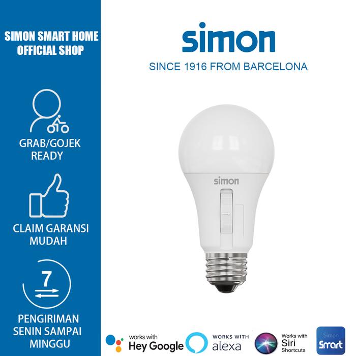 Jual SIMON LED Bulb 3 in 1 Colors - Jakarta Barat - Simon Official Store | Tokopedia