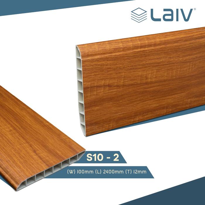 Jual Plint SPC Laiv | Aksesoris Lantai | List Lantai | Plint 8 cm | S8 ...