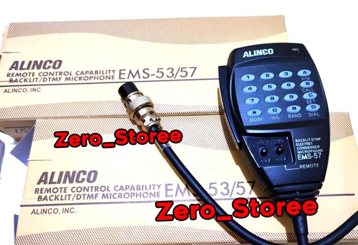 Jual Handmic Alinco Ems-57 Mic Rig Dr-135 Hand Mic Alinco Dr135 Mig Ems57 Di Seller Noelle ...