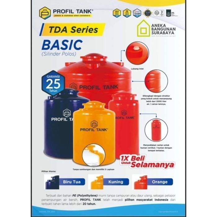 Jual Tandon Profil Tank TDA Plastik basic series NEW COLOR ( berbagai jenis dan ukuran ) Toren ...