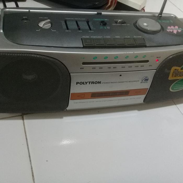 Jual Mini Compo Polytron Surround On Equalizer Normal Tape/radio Normal ...