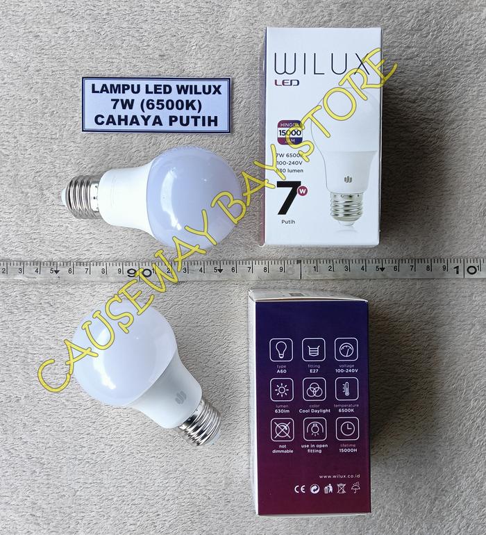 Jual LAMPU LED 7W WILUX 6500K PUTIH - Kab. Sidoarjo - CAUSEWAY BAY ...