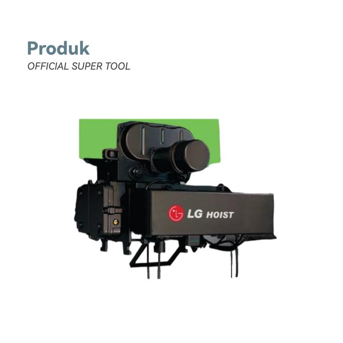 Jual Electric Wire Rope Hoist LG 1 Ton x 6 Meter Monorail Single Speed ...