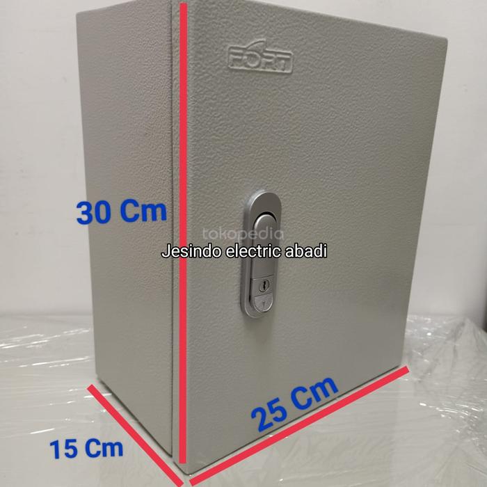 Jual Box panel listrik 30x20x15 Cm, Merk Fort 1mm, box panel indoor ...