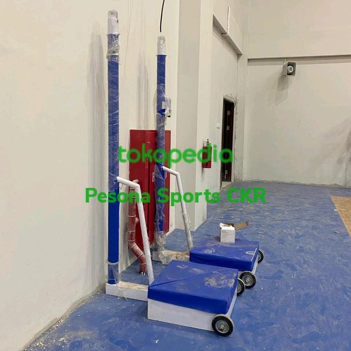 Jual tiang net voli portabel 1 set 2 tiang free jaring net - Kab ...