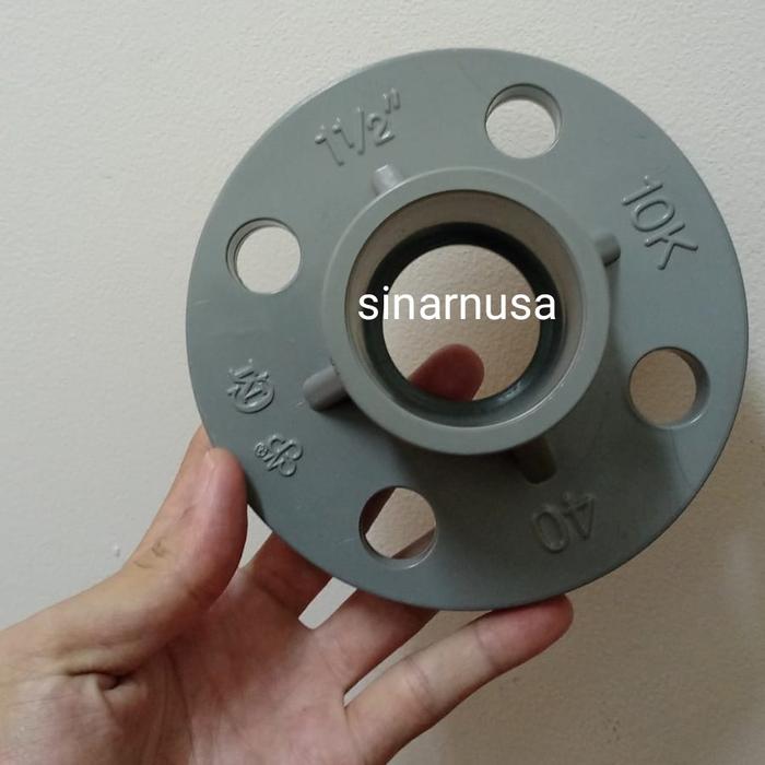 Jual Flange PVC JIS 10K 1 1/2 " inchi DN 40 - Jakarta Barat - sinarnusa | Tokopedia