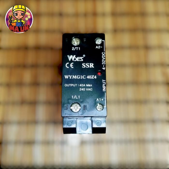 Jual SSR Wyes WYMG1C 40Z4 1Phase Input 4~32Vdc 40A Original - Jakarta ...