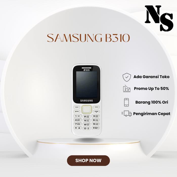 Jual Handphone hp murah SAMSUNG B310 Garansi resm Phyton Dual Sim ...