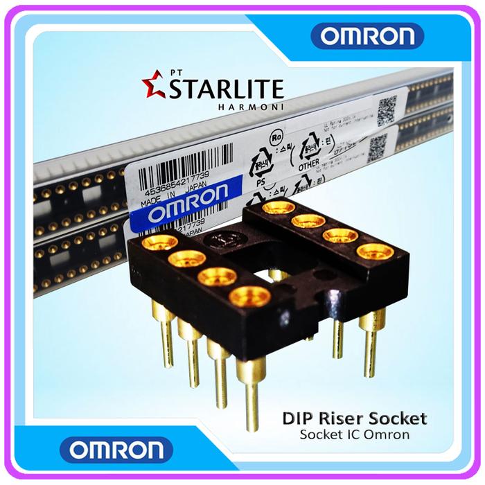 Jual OMRON Jepang DIP Riser Sparkos DIP 8 IC Socket Burson - Kota ...