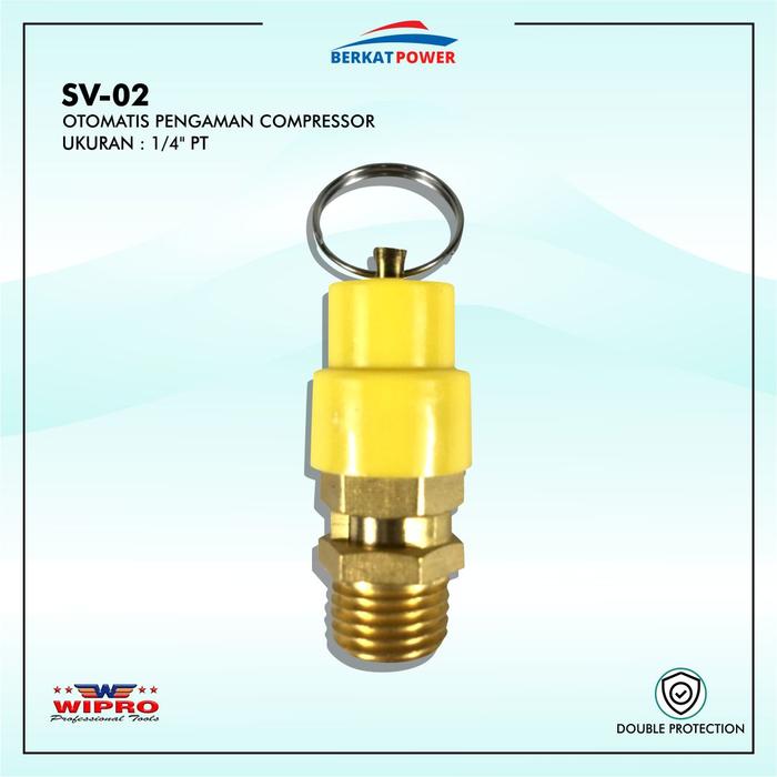 Promo Otomatis Pengaman Compressor Safety Valve Wipro Type Sv-02 (1/4 ...
