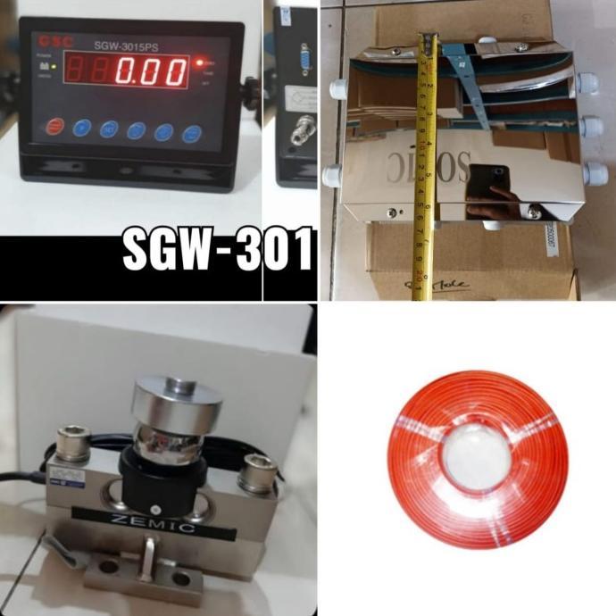 Jual SPARE PART JEMBATAN TIMBANG ZEMIC HM9B 30T 6UNIT SGW 3015PS JB 6 hole - Kota Surabaya ...