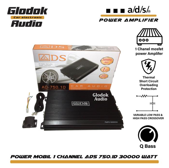 Jual ADS A 750.1 Power Monoblok 1 Chanel Mosfet amplifier - Jakarta ...