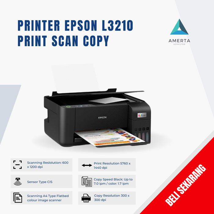 Jual Printer Epson Ecotank L3210 Print Scan Copy - Kab. Rembang - Amerta Komputer | Tokopedia