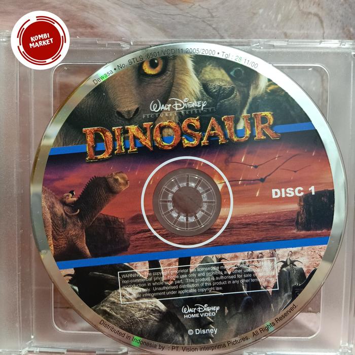 Jual VCD Walt Disney: Dinosaur (Tanpa Cover) VCD Original - Jakarta ...