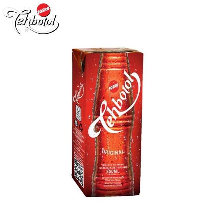 Jual TEH BOTOL SOSRO LESS SUGAR 250ML KOTAK TETRAPAK TEHBOTOL - LESS ...