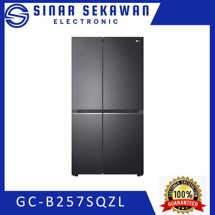 Jual Kulkas Side by Side LG GC-B257SQZL Smart Inverter Compressor 647L - Kota Bekasi - SINAR ...