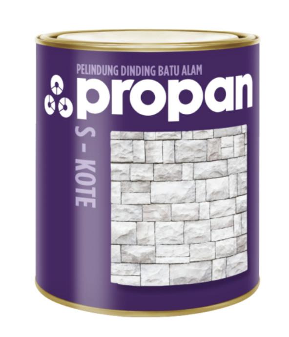 Jual Cat Coating Batu Alam PROPAN STONKOTE 1K (Dinding) 1kg - Black ...