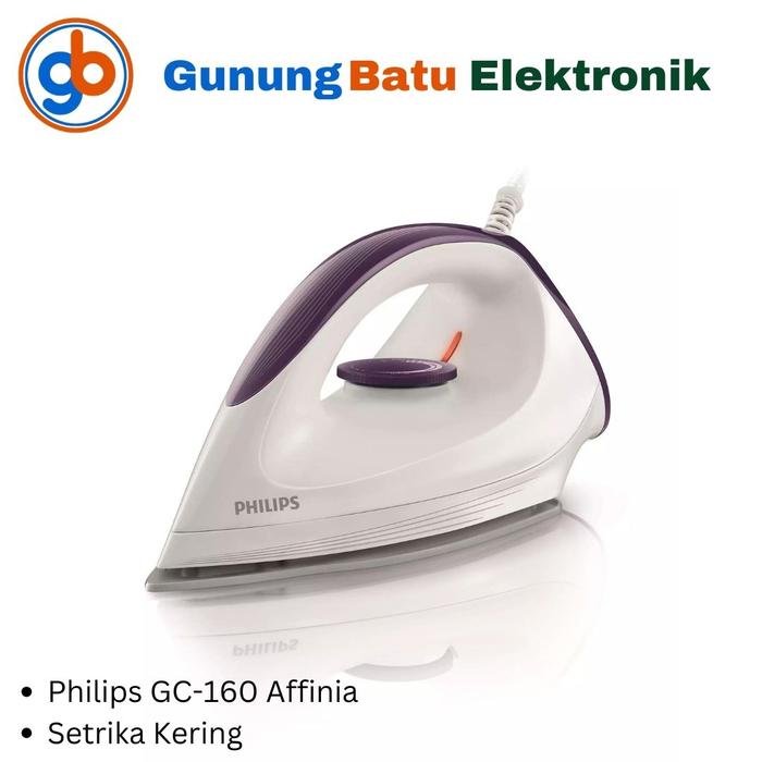 Jual Philips Setrika Gc160 Dry Iron Di Seller Noelle - Cengkareng Timur ...