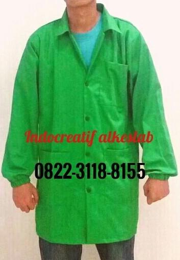 Jual Jas Laboratorium / Jas Lab Warna Hijau Muda Lengan Panjang ...