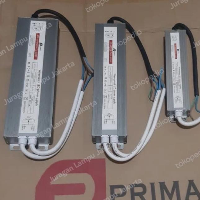 Jual POWER SUPPLY OUTDOOR 24V TRAFO WATERPROOF DC 24V 100W 200W 300W ...