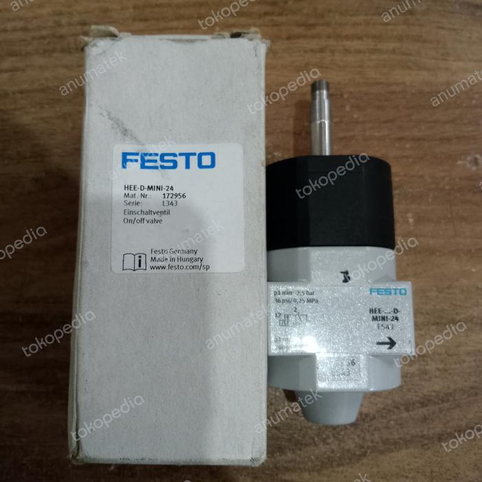 Jual Regulator Festo HEE-D-Mini-24 HEE D MINI 24 HEEDMINI24 - Kota ...