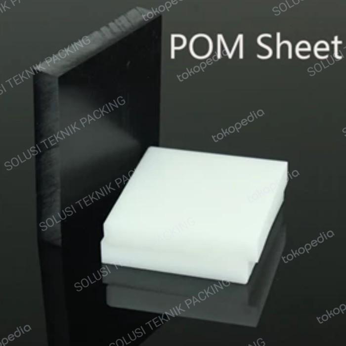 Jual POM SHEET 45mm x 13cm x 19cm / Polyacetal Lembaran Hitam - Putih - Jakarta Barat - SOLUSI ...