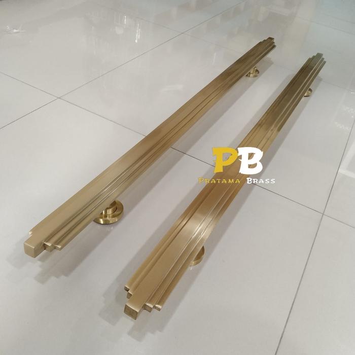 Promo Door Pull Handle Pintu Rumah Mewah Kuningan 100 cm 2 pcs - Kab ...