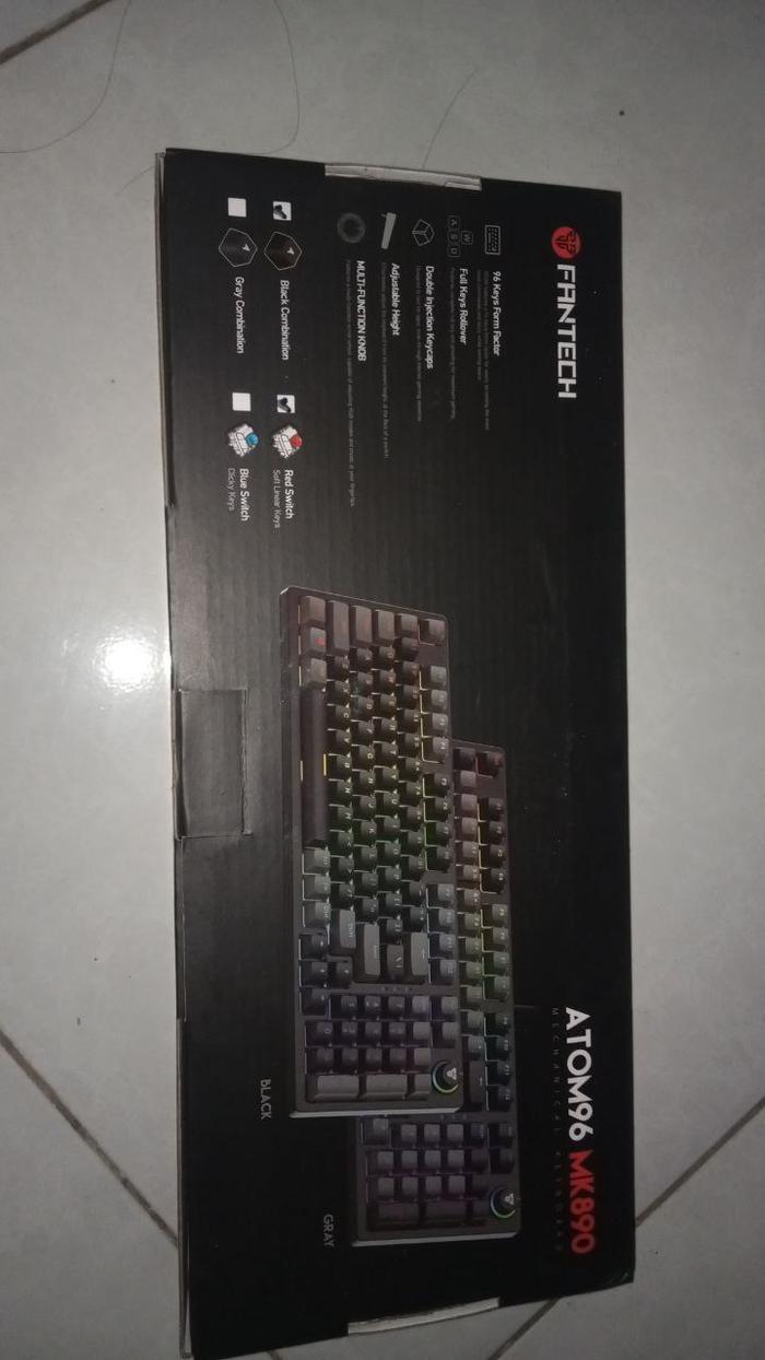 Jual Fantech ATOM96 MK890 | Full Size - RGB Mechanical Gaming Keyboard - Kota Banjar - Benzhop ...