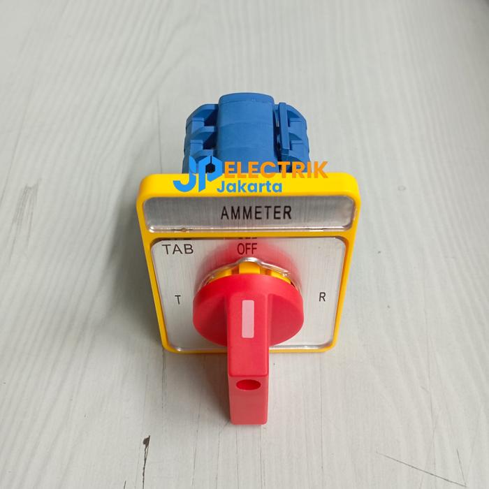 Jual Selector Switch 4 Posisi Selector Ampermeter - CA-10 Hitam ...