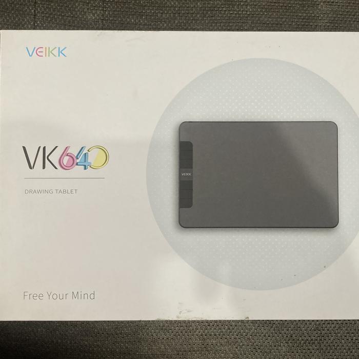 Jual Drawing Tablet VEIKK VK640 + BONUS Antigores Transparan - Kota ...