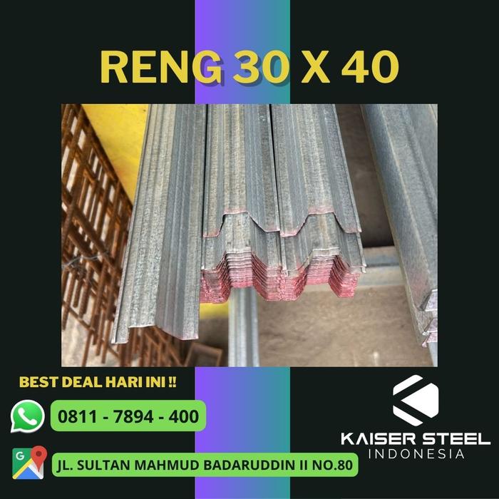 Jual RENG Baja Ringan ukuran 30 x 40 KUAT & KOKOH! - Kota Palembang ...