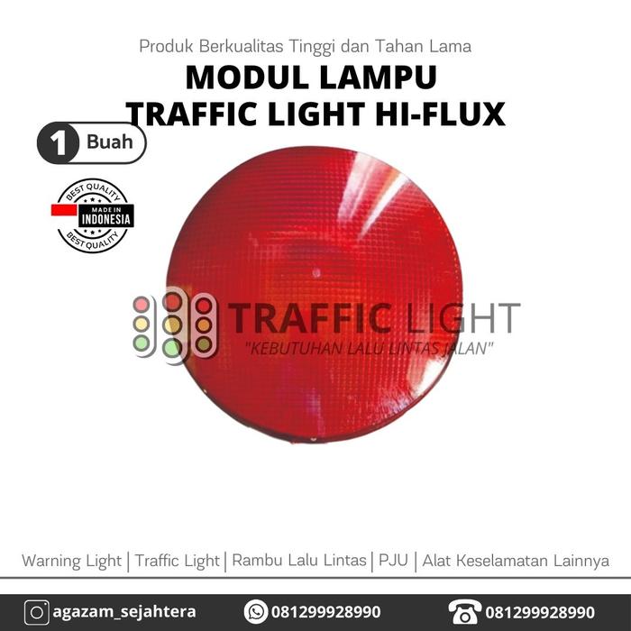 Jual Modul Lampu Hi-FLux /Luminer Traffic Light Warna Merah/Hijau ...