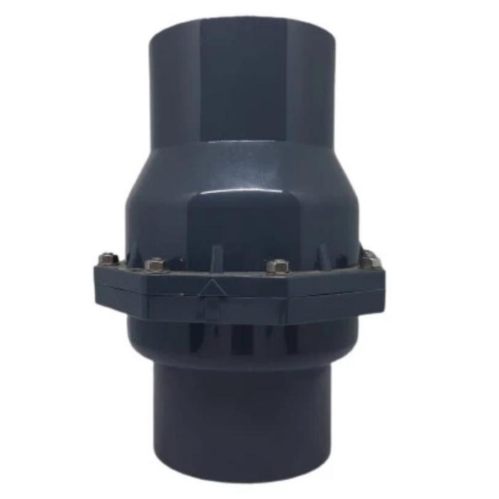 Jual Swing Check Valve 1-1/2 inch DN40 PVC JIS Socket Pipa PVC Klep ...