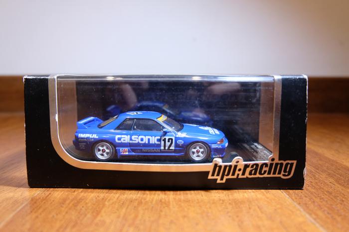 Jual Hpi Racing 1:43 Nissan Calsonic Skyline GT-R32 1990 JTC (#12) gtr ...