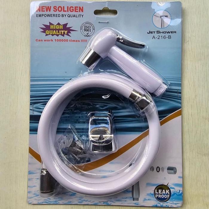 Jual Jet shower SOLIGEN semprotan cebok closet toilet - Putih - Jakarta ...