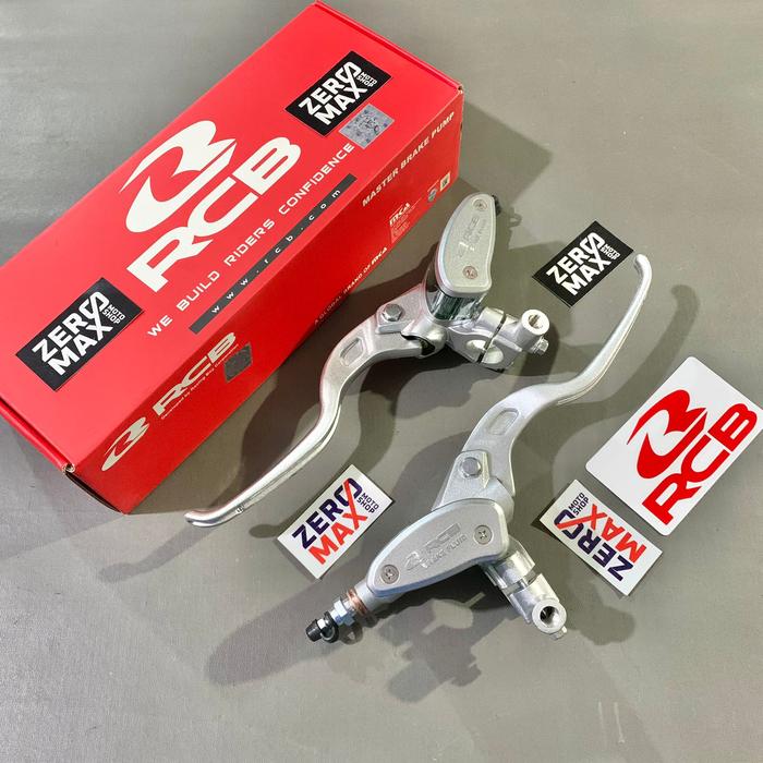 Jual Master Rem RCB Racing Boy E2 E-2 Oval 14mm Silver All New NMAX ...