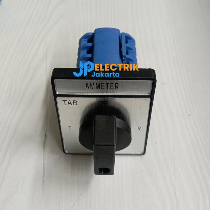 Jual Selector Switch 4 Posisi Selector Ampermeter - CA-10 Hitam ...
