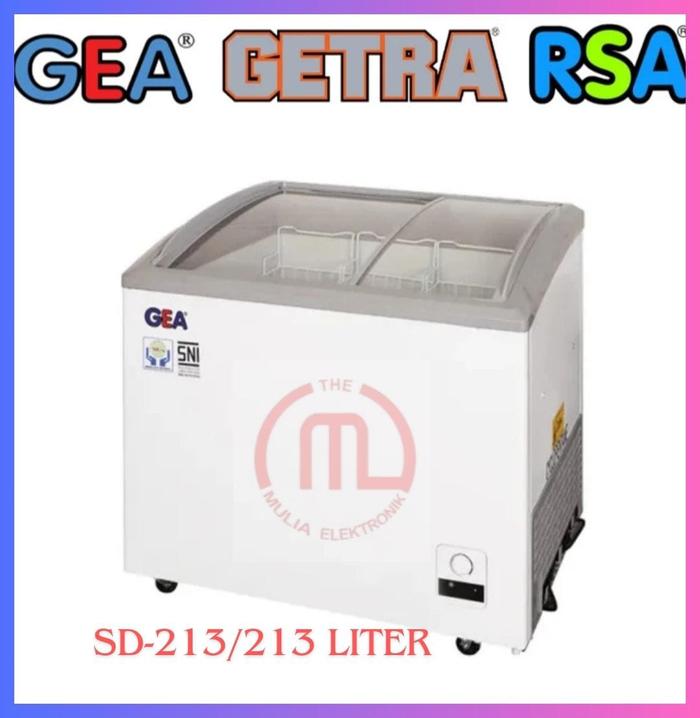 Jual Gea Curve Sliding Glass Freezer SD 213 / SD213 Jabodetabek - Kota Bekasi - The Mulia ...