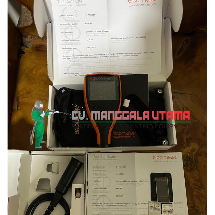 Jual Elcometer 224 Model B Separete Surface Profile c/w Flat Surface Probe - Jakarta Timur ...
