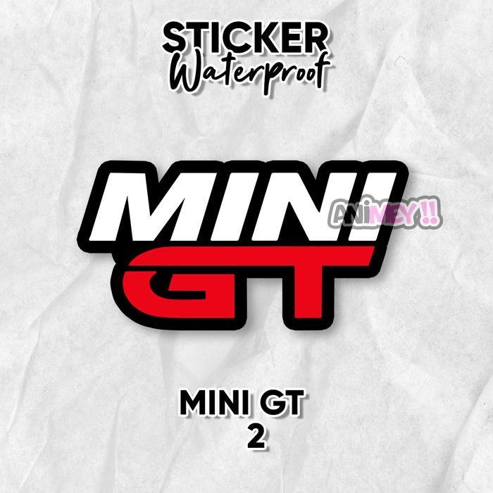 Jual Stiker Mini GT Logo / Sticker Mini GT / Stiker JDM - 1 - Kab ...