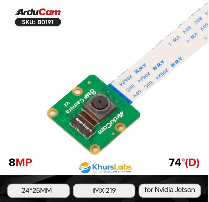 Jual Arducam IMX219 8MP V2 Visible Light Fixed Focus Camera NVIDIA ...