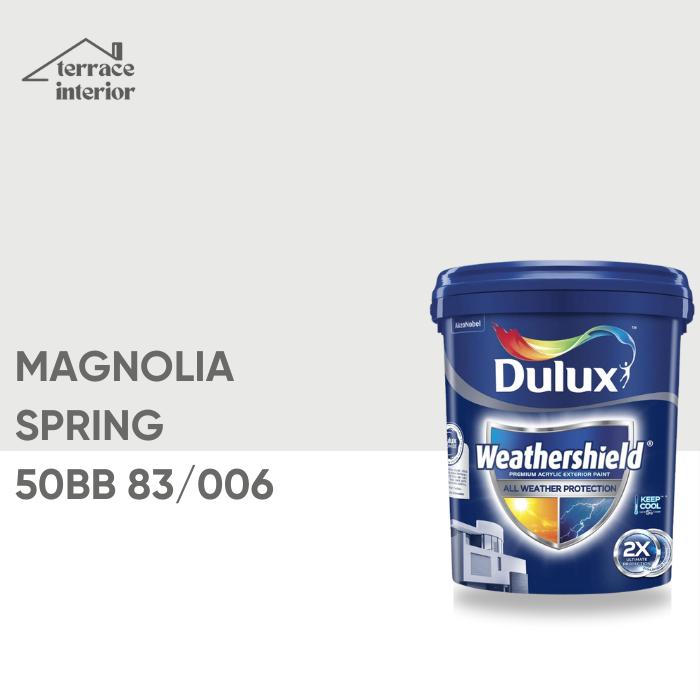 Promo Cat Tembok Dulux Weathershield Exterior 20 L Putih Semi Gloss ...