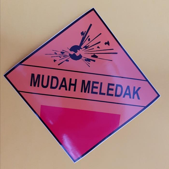Jual Stiker Vinyl Rambu Limbah B3 / Rambu-rambu Limbah B3 / Sign Limbah ...