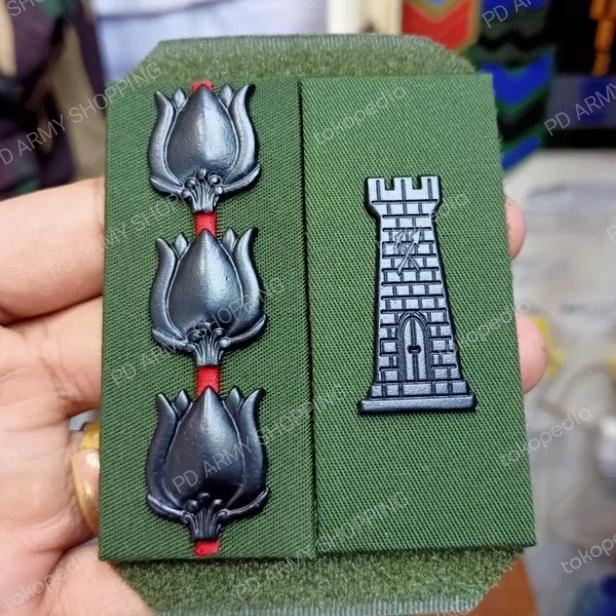 Jual PANGKAT KERAH BAJU PDL KOLONEL CZI / PANGKAT PDL KOLONEL CORP ZENI ...