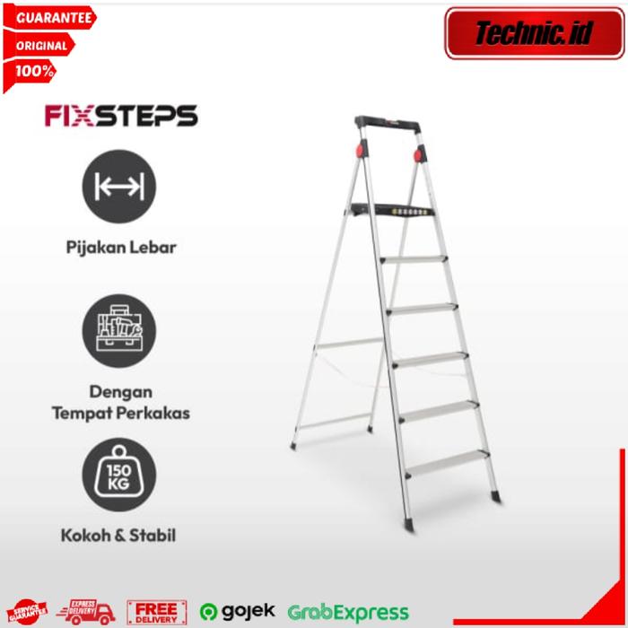 Promo Fixsteps Tangga Lipat Dan Multifungsi Aluminium American Type 6 ...