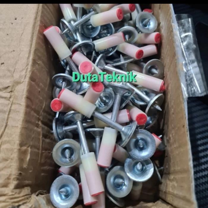 Jual Mata paku mesiu tembak beton plafon stampset kecil 100 pc - Kota ...