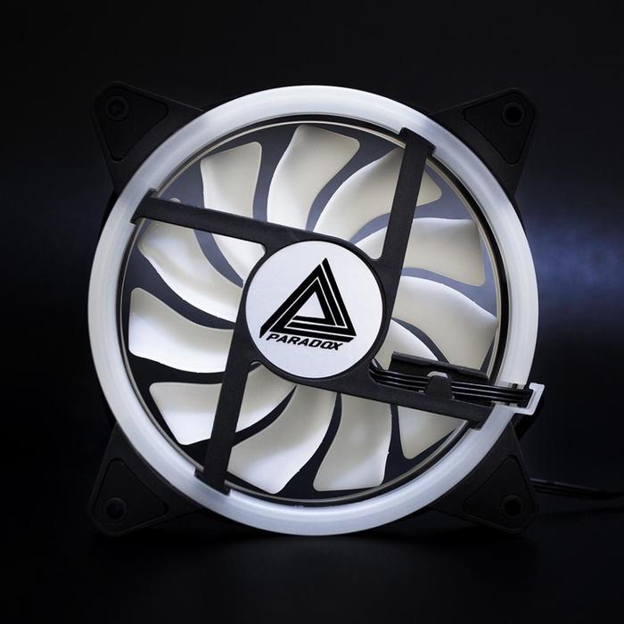 Jual Pax Gaming AURORA III White LED 120mm Fan Case - Jakarta Timur ...